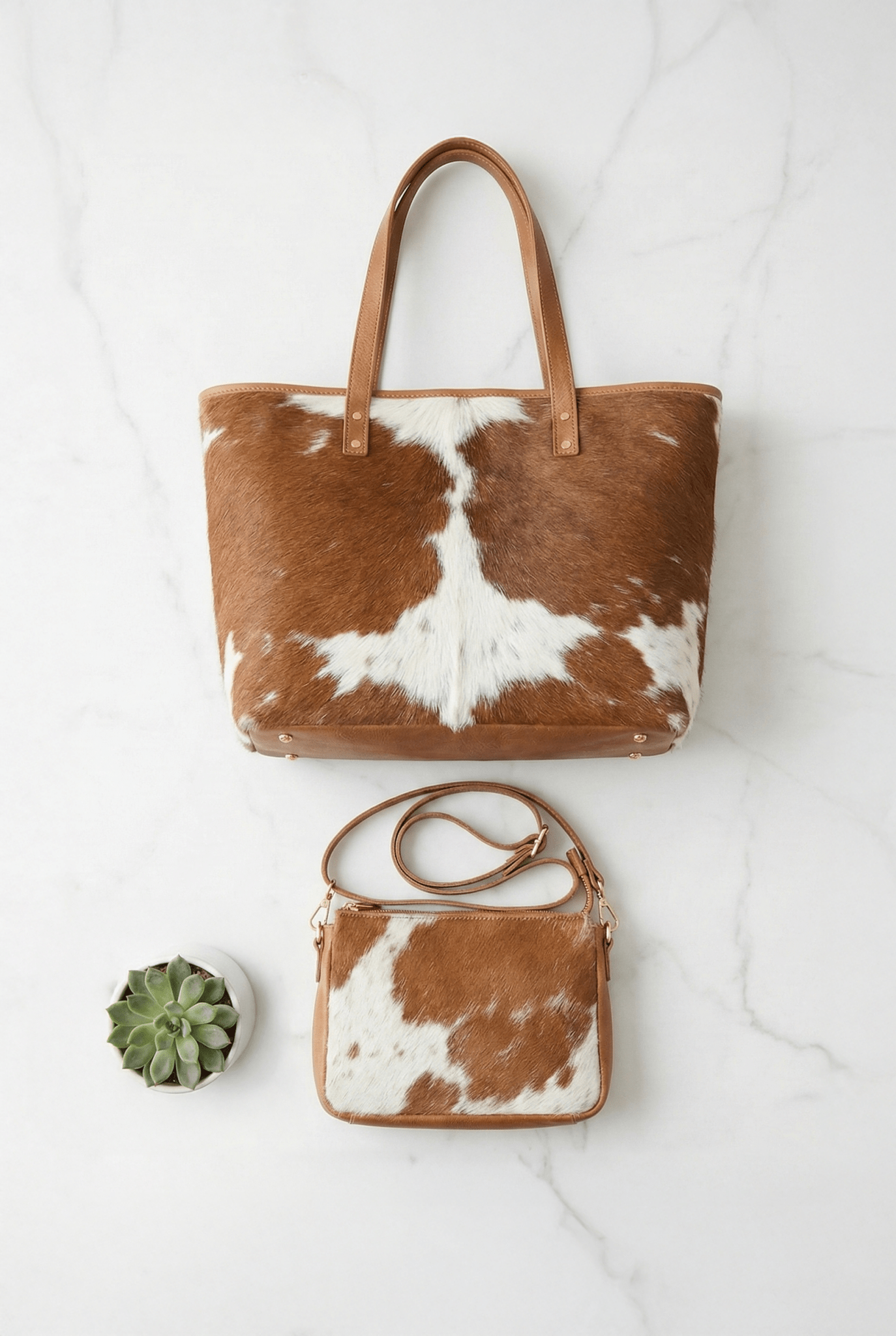 Cowhide Tote Bags & Purses | Leather Duffle Bags – Hides & Leathers